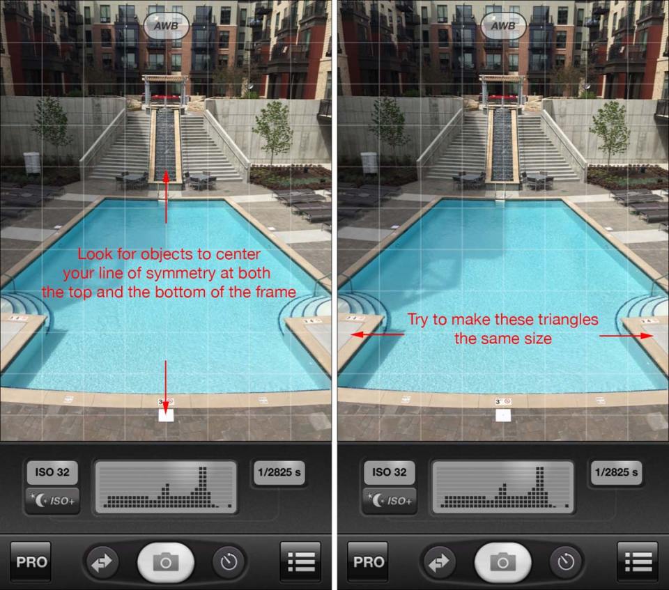 8 Ways To Create Perfectly Symmetrical iPhone Photos