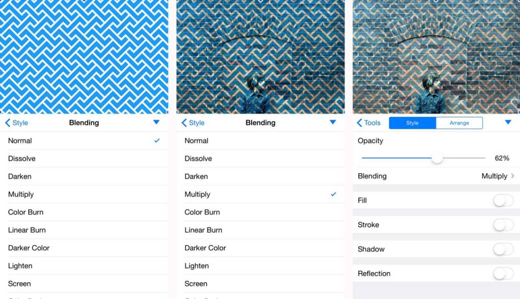 Add Patterns To Your iPhone Photos With Pixelmator Layers