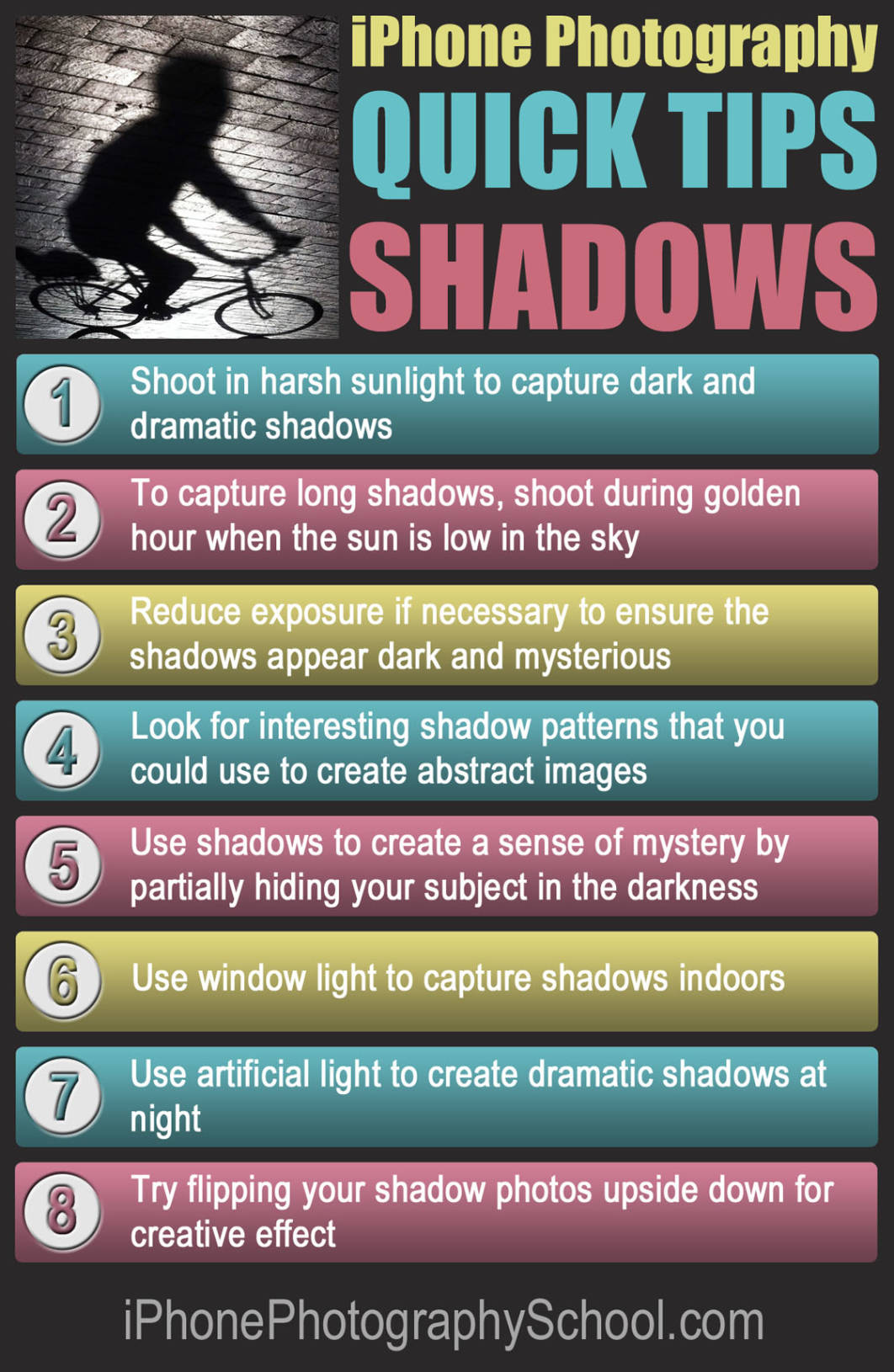 8 Quick Tips For Spectacular iPhone Shadow Photography