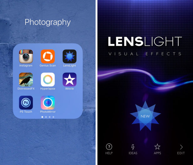 How To Use LensLight App To Add Fake Light To Your iPhone Photos