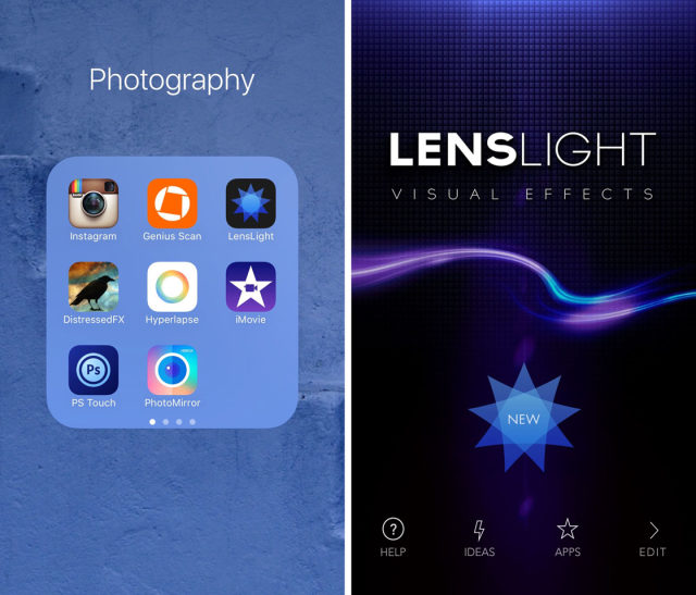 How To Use LensLight App To Add Fake Light To Your iPhone Photos