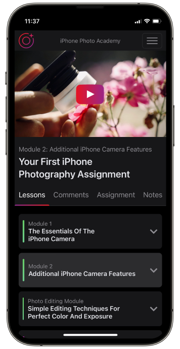 iPhone Photography School | iPhone Photography Online Courses
