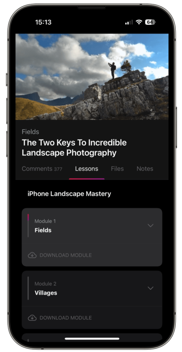 iPhone Landscape Mastery | Landscape Photography Course