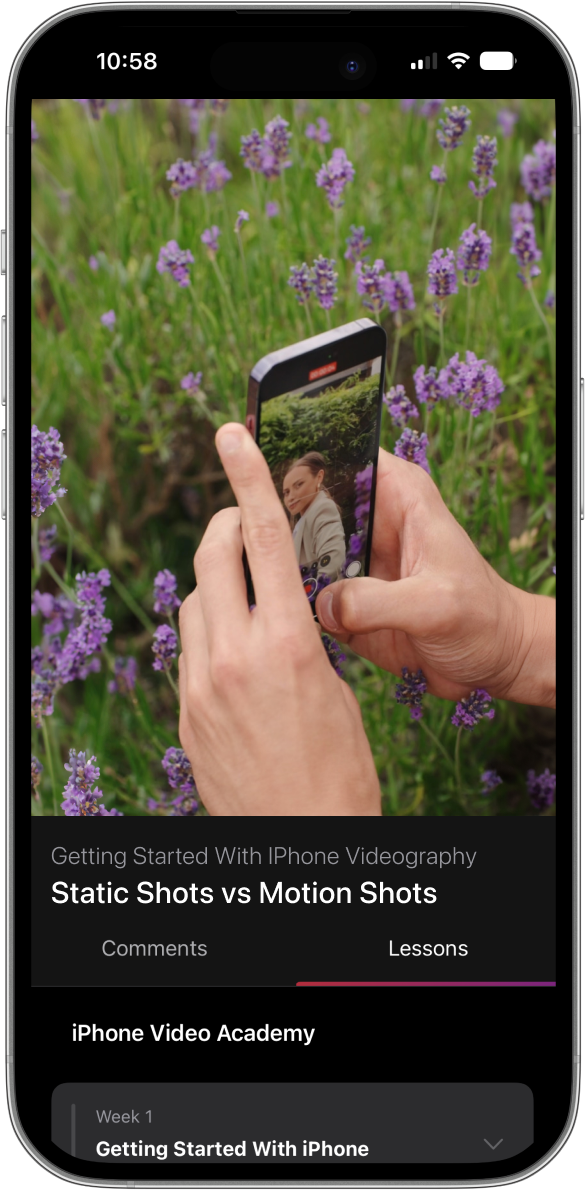 iPhone Video Academy | Capture Unforgettable Videos