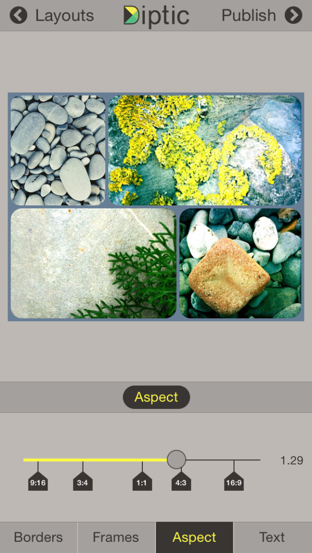 How To Create iPhone Photo Collages Using Diptic App