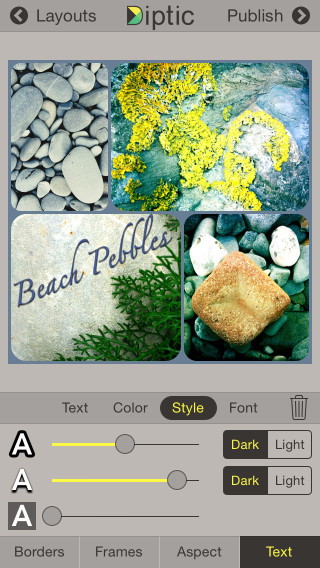 How To Create iPhone Photo Collages Using Diptic App
