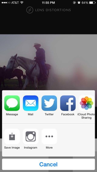 Lens Distortions App Creates Elegant iPhone Photo Filters