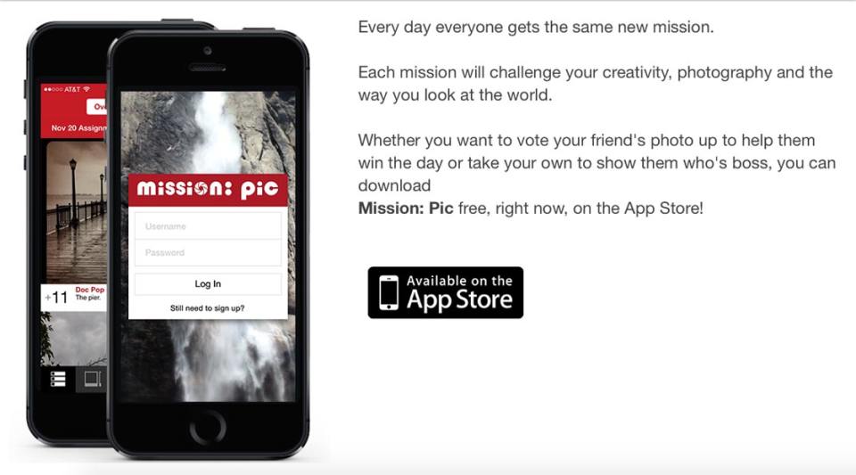 Start A Daily iPhone Photo Challenge With Mission Pic App
